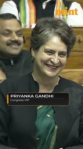 #viral lok sabha moment: Priyanka Gandhi asks Nitin Gadkari for an appointment