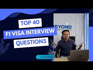 ✅ Top 40 Toughest F1 Visa Interview Questions & How to Answer Them (2025 Update!)