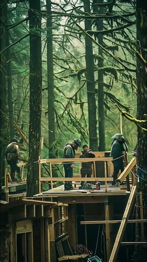 Building a Tree House Deep in the Forest 🌲