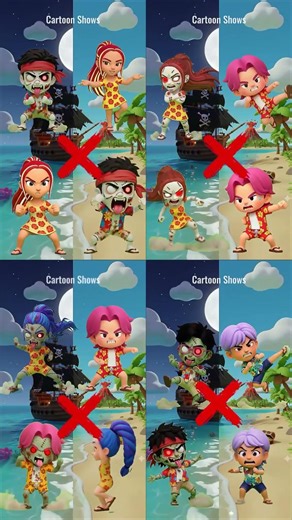 Clash! of Zombie Squad and Human Squad, Who Won.!? CS50 #shorts #cartoon #comedy #funny #zootopia