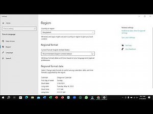 How To Change Region in Laptop || How To Change Country or Region in Windows 10