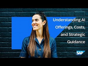 Understanding AI Offerings, Costs, and Strategic Guidance | SAP BTP Garage Nov 2025