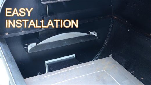 Watch Easy Installation - Heat Deflector Mod for Pit Boss on Amazon Live