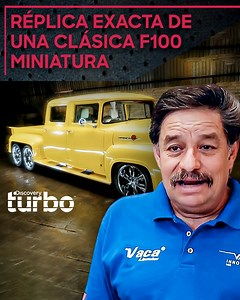 265K views · 5.5K reactions | Partiendo de una carrocería antigua sobre una camioneta moderna, Martín Vaca logra impresionar nuevamente con esta creación única de un modelo a escala. #Mexicanicos #J | Discovery Turbo | Facebook