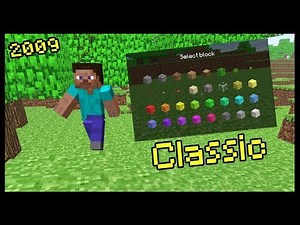 O MINECRAFT LIBEROU GRATUITAMENTE A VERSÃO CLÁSSICA DE 2009!