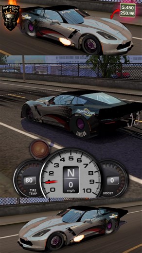 Latest Tune Corvette C7 5.4 second in 1/4 mile no limit 2 V2.8.1 #nolimit2tune #corvettec7