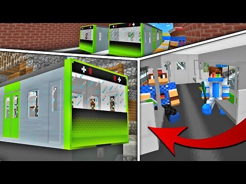 Working TRAINS in Minecraft PE! MCPE Realistic Trains Add-on (Bedrock Edition)