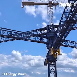 This building looks like a warehouse but functions as an energy storage facility. Energy Vault Resiliency Center (EVRC) is a gravity-based energy storage system that uses a proprietary mechanical process and energy management system to store and discharge electricity. EVRC was developed by American-Swiss startup Energy Vault, whose goal is to maintain an uninterrupted supply of energy in a grid system and make sustainable, carbon-free energy a reality. | GIGadgets