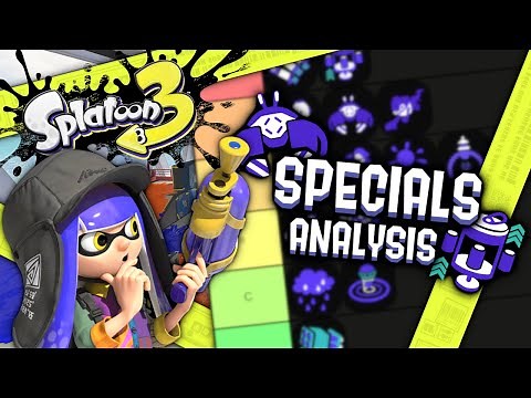 ALL 15 Splatoon 3 SPECIALS ANALYZED AND RANKED
