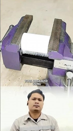 DIY PVC Pipe Tool Organizer – Quick, Easy & Wall Mounted #shorts