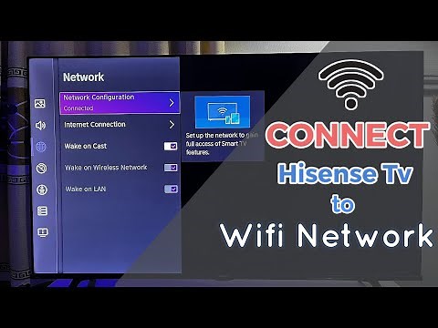 Hisense Vidaa Smart TV: How to Connect to WiFi Network (Internet)