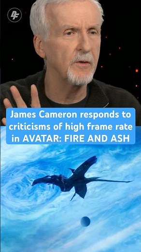 #Avatar: Fire and Ash director James Cameron talks about why he uses high frame rate in Avatar