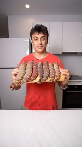 Cooking Tiger Prawns! 🦐 #animals #nature #seafood | Nicolas Kratka