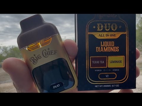 Big Chief Duo Disposable Review | Texas Tea x Lemonade.
