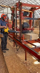 37K views · 4.8K reactions | Nathanael planing some yellow cedar beams for our new office邏邏 | Langberg Log Homes | Facebook
