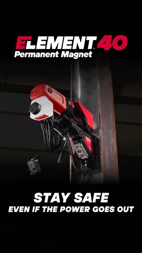 No tricks here… just a scary strong magnet 🧲👻 The Rotabroach™ Element 40 Permanent Mag Drill maintains its hold even when the power goes out. With CutSmart technology, 2 speed gearbox and permanent magnetic hold, this machine is spooky powerful ⚡️ #magdrill #permanentmagnet #powertools #metalworking #rotabroach | Rotabroach