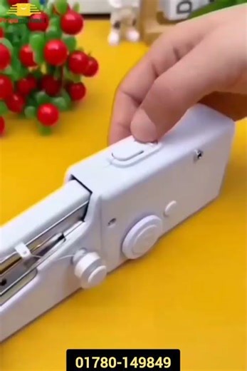 Multifunctional Handy Stitch Mini Hand Sewing Stapler Style Home Tailoring Silai Machine
