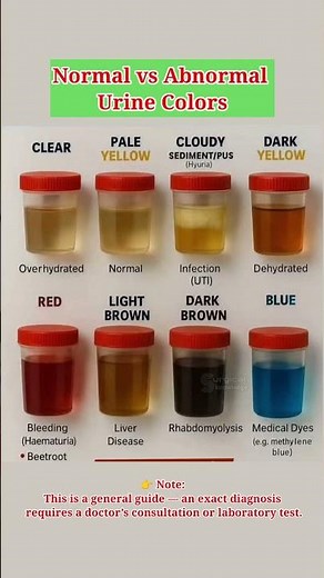 Urine Color Meaning | What Your Pee Says About Your Health | Medical Animation