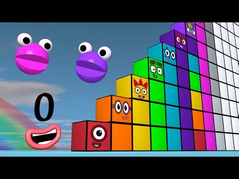 Numberblocks Step Squad Zero 1 ~ 100 Numberblocks Learn to Count Number Patterns