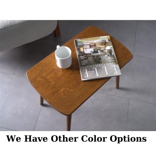 Rectangle Oak Coffee Table: Mid-century Modern Living Room End Table Furniture - Etsy