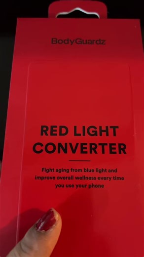BodyGuardz Red Light Converter Compatible with iPhones | Screen Protector - Extreme Impact Protection, Red Light Conversion - Easy Install, Case Friendly | 9H Hardness
