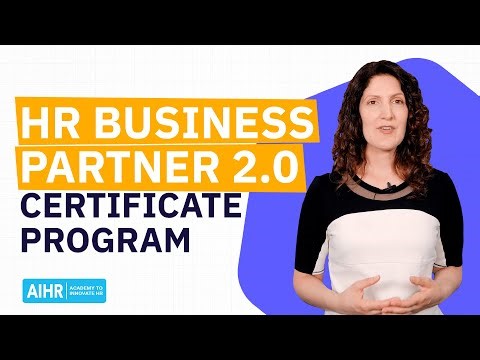 HR Business Partner 2.0 Certificate Program Course Overview