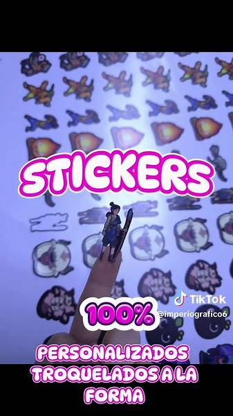 Stickers Troquelados 100% Personalizados para Eventos
