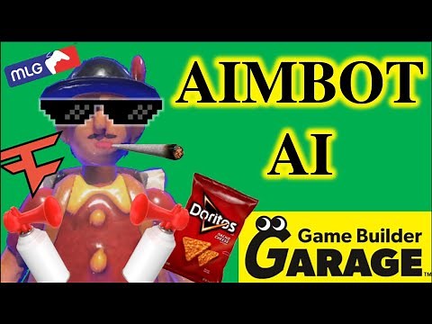 How to make an Aimbot Enemy AI that Shoots in Game Builder Garage (GBG Guide)