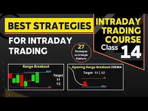 Best Strategies For Intraday Trading | Intraday Trading Course: Class 14 | Chart Commando