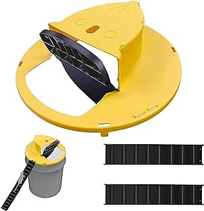 Mouse Trap Bucket Flip Lid for 5 Gallon Bucket, Flip and Slide Humane Mouse Trap Mice Trap Rat Trap, Indoor/Outdoor/Patio
