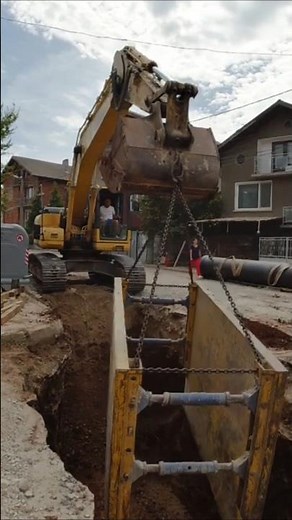 Trench box for worker safety