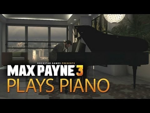Max Payne 3 gameplay: All the piano playing