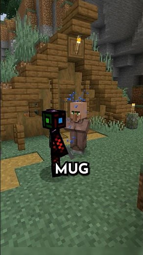 This mod lets you mug villagers #minecraft