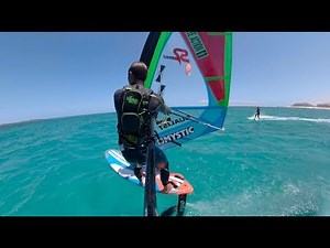 Go Pro Fusion Overcapture Test: Windfoiling with Paul