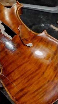 I Restored a 100-Year-Old Broken Violin! 😱🎻 This Old Violin Was DEAD Until Now! Was Unplayable