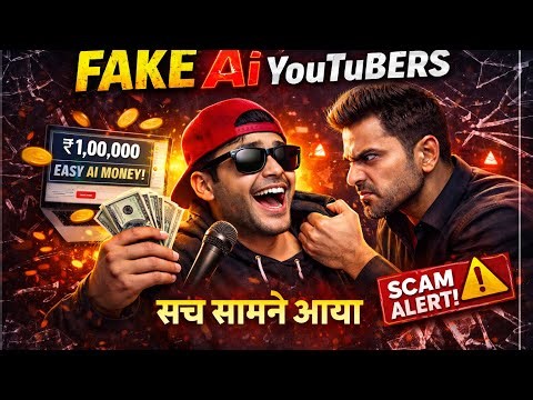 AI Tool Jhooth EXPOSED | Aaj ke Fake AI YouTubers ki Sachchai