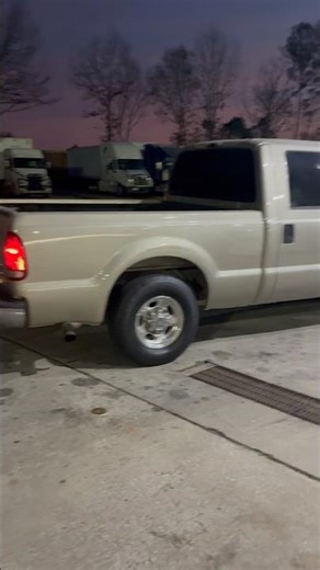 Cold Start 7.3 PowerStroke In 20 Degree Weather #7.3 #powerstroke #diesel #coldstart #f250