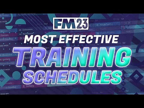 The MOST EFFECTIVE FM23 Training Schedules