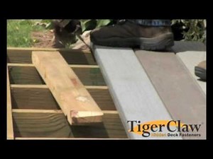 Installation instructions for Geodeck decking