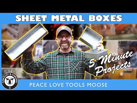 Build a Handy Scrap Metal Box in 5 Minutes: Beginner's Guide to Sheet Metal Projects