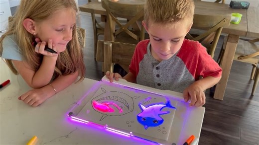 Watch See this LED Drawing Board in Action. on Amazon Live