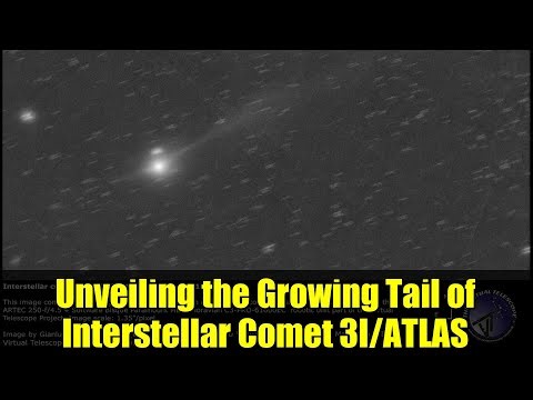 Unveiling the Growing Tail of Interstellar Comet 3I/ATLAS