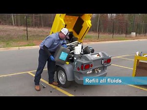 How To Service the XAS 110 Small Diesel Air Compressor | Atlas Copco Power Technique USA