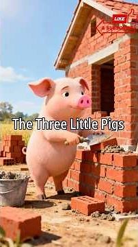 “3 Little Pigs Adventure 🐷✨| Watch the 3 Little Pigs build their funny houses
