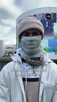 Ali raconte son exil sur une fresque