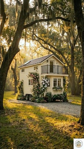 Unbelievable Tiny House Being Built 😱 | Luxury Time-Lapse #shorts