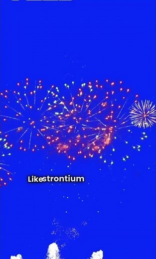 How Fireworks Get Their Colors & Sounds. Simple elements behind the pyrotechnics.