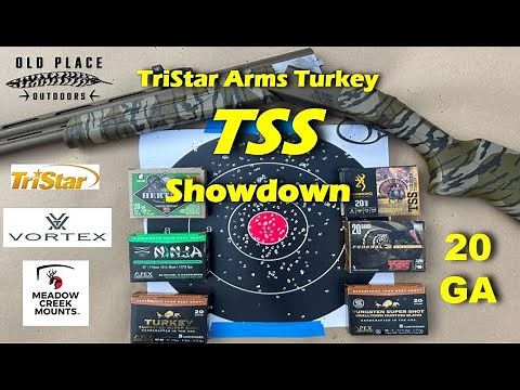 Tristar 20 Gauge Review and TSS Pattern Testing - Great Turkey Rig -