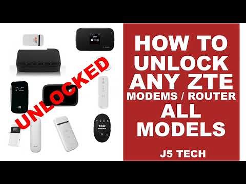 How to Unlock Any ZTE Modem/Router 2021