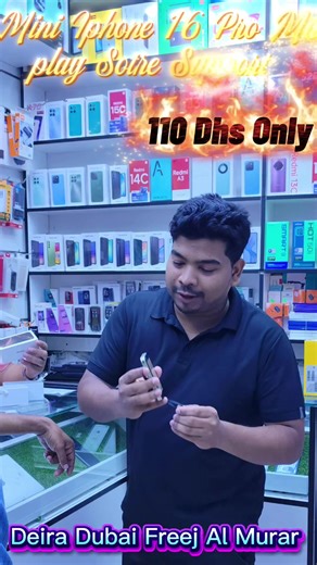 📱 🔥 Special Offer Alert 🔥 Mini iPhone 16 Pro Max ✨ Only 110 Dirham! ✨ ✅ Play Store Supported – All Apps Download ✅ Dual SIM Supported ✅ Premium Look & Feel ✅ Fast Performance ⚡ Limited Stock Available — Order Now! ⚡ #MiniiPhone #iPhone16ProMax #SpecialOffer #Only110Dirham #dubaioffer